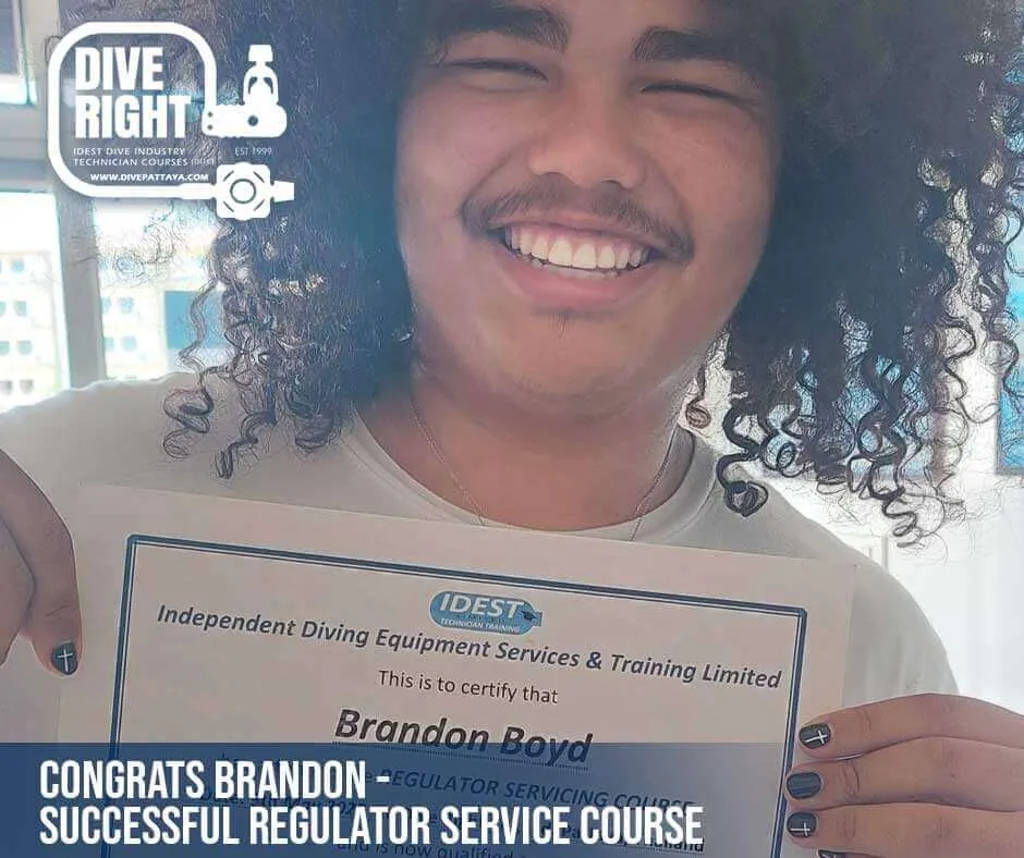 Dive Right Pattaya Scuba Technicians & IDEST Training Centre